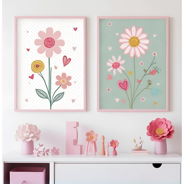 Harriet Bee Thyri STEM 2 - Piece Paper Print | Wayfair.co.uk