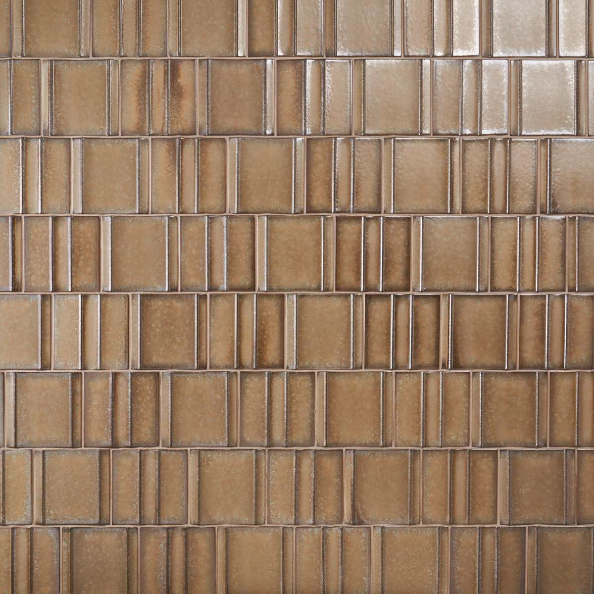 Ivy Hill Tile Metaru 5.82 In. X 5.82 In. 3D Metallic Look Matte ...