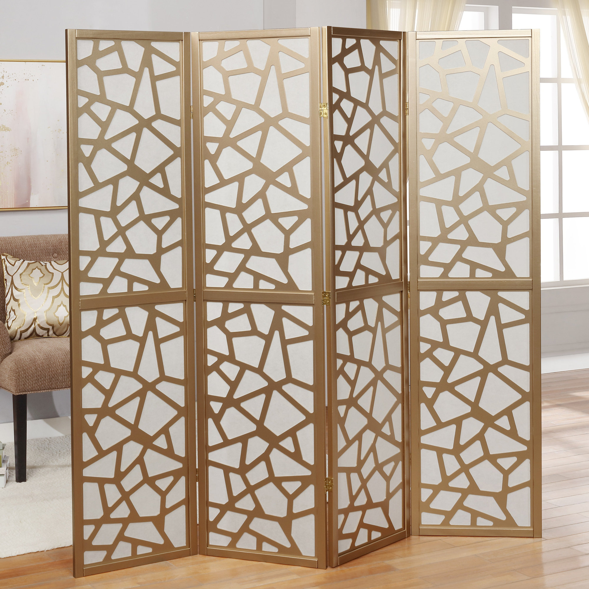 Mercer41 Degmo Wood Room Divider & Reviews | Wayfair