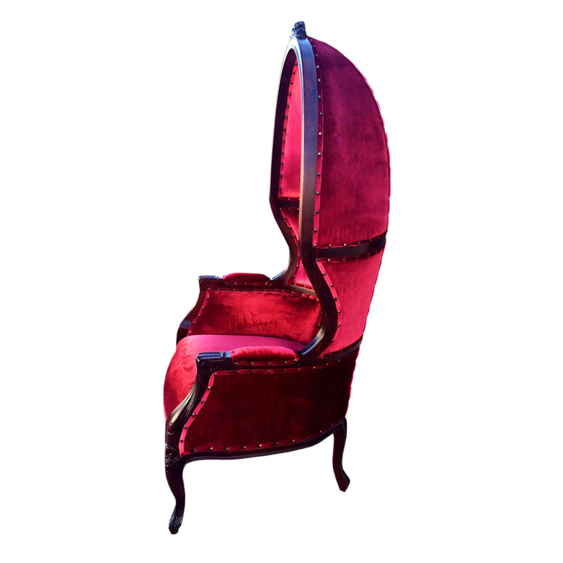 Astoria Grand Feldt 29" Wide Tufted Velvet Balloon Chair & Reviews ...
