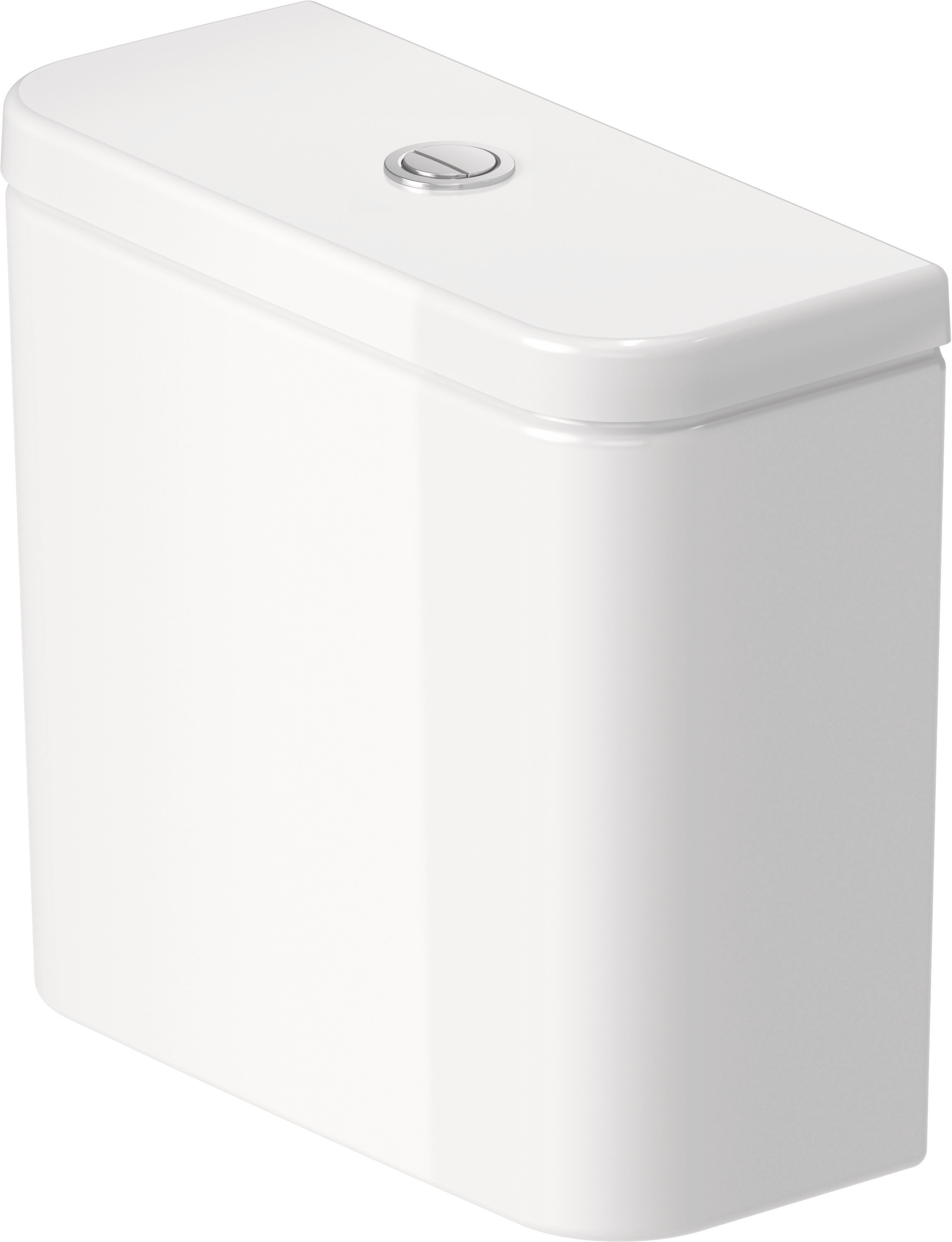 Duravit No.1 Dual Flush Top Button Toilet Tank | Wayfair