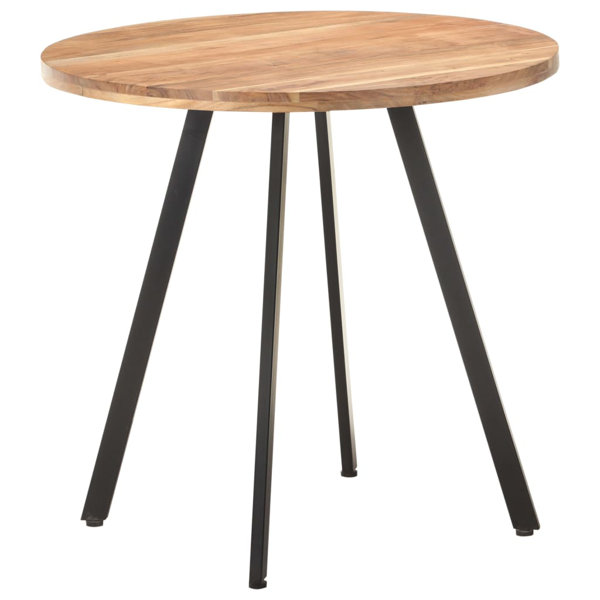 Alpen Home Dining Table 80 Cm Reclaimed Wood – Solid Hardwood Kitchen ...