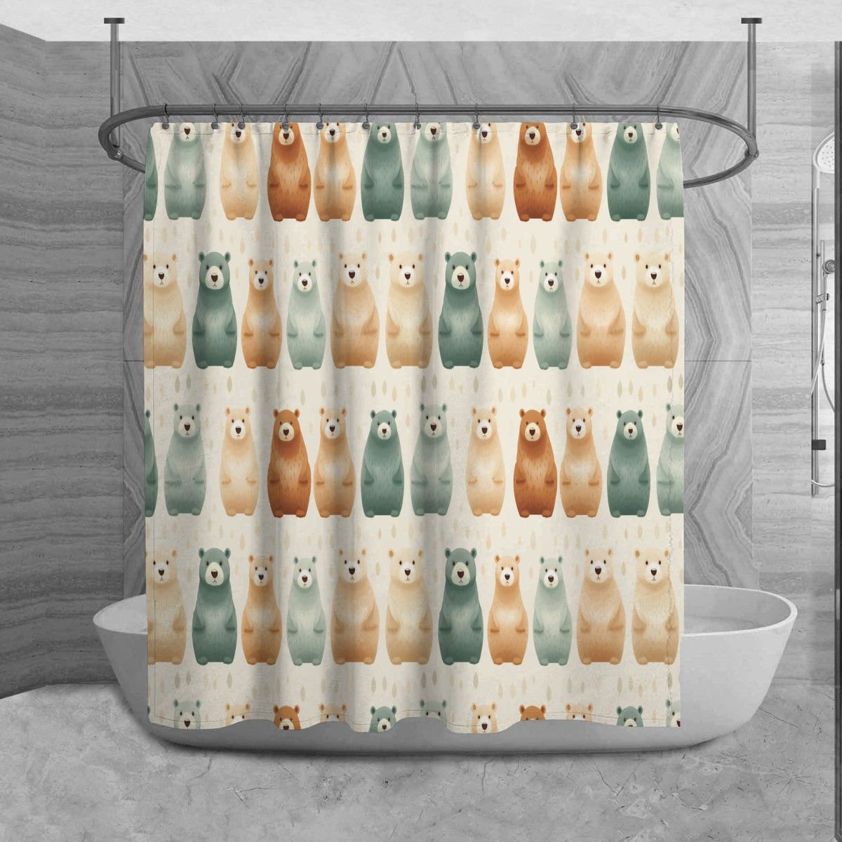 East Urban Home Roshena Shower Curtain | Wayfair
