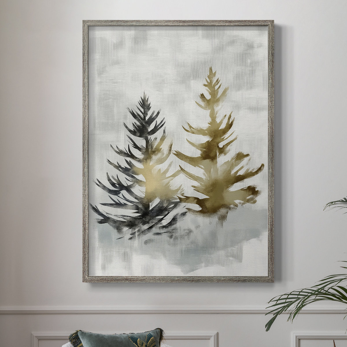 The Holiday Aisle® Framed Print - Solid Wood XMA3005196 | Wayfair