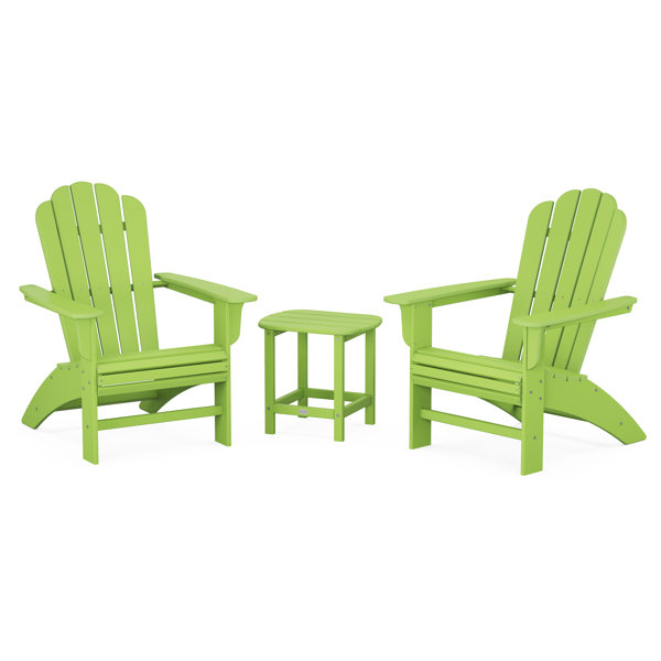 POLYWOOD Country Living by POLYWOOD Adirondack Chair Set & Reviews ...