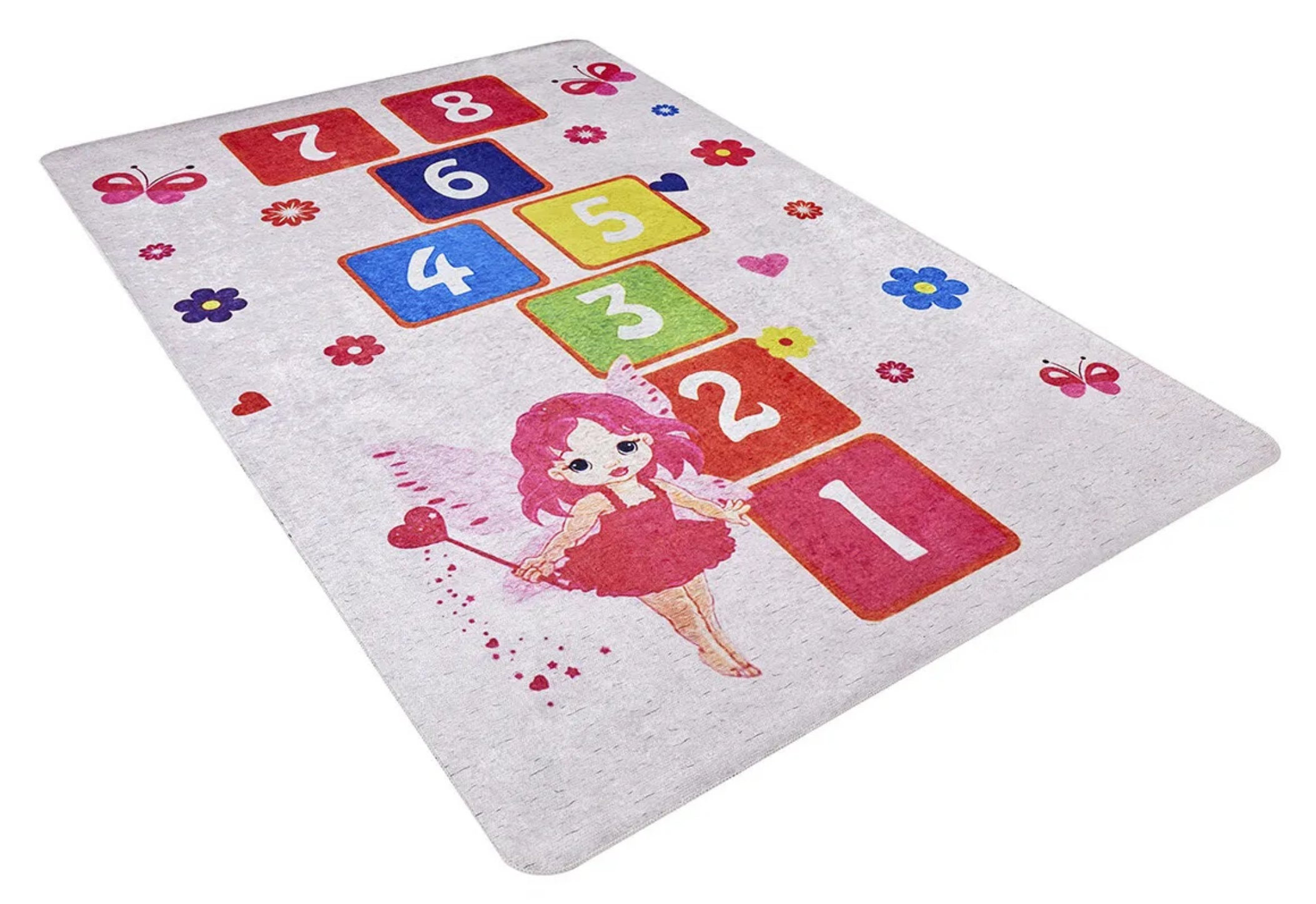 Zoomie Kids Bespoky Anikait Blue Figural Cotton Digital Print Area Rug - Wayfair Canada