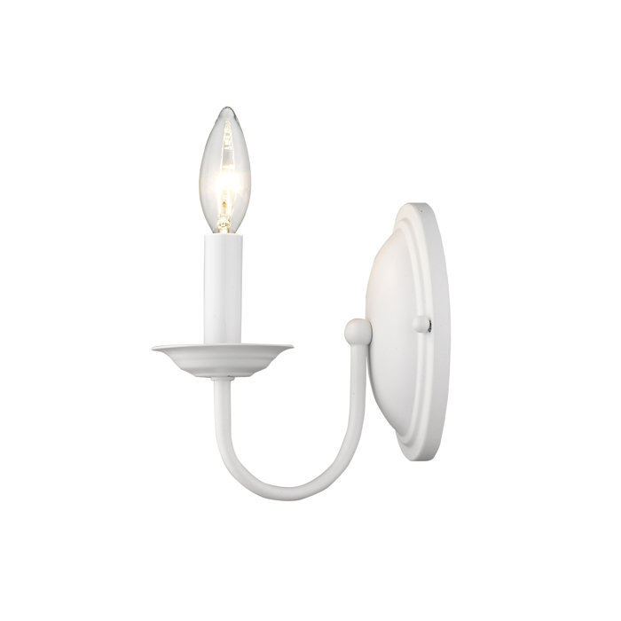 Lark Manor Maynes Steel Candle Wall Light & Reviews | Wayfair