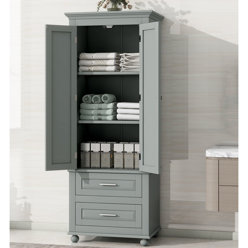 Darby Home Co Addelynne Medium Density Fiberboard (MDF) Storage System ...