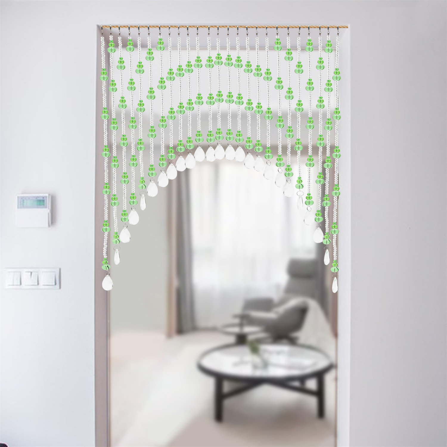 House of Hampton® Josmar Plastic / Acrylic Semi Sheer Curtain Panel ...