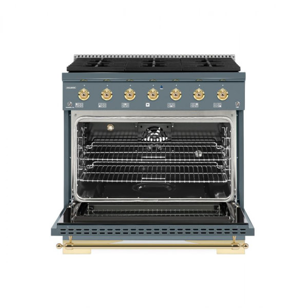 Hallman Classico Series 36" Dual Fuel Freestanding Range - Wayfair Canada