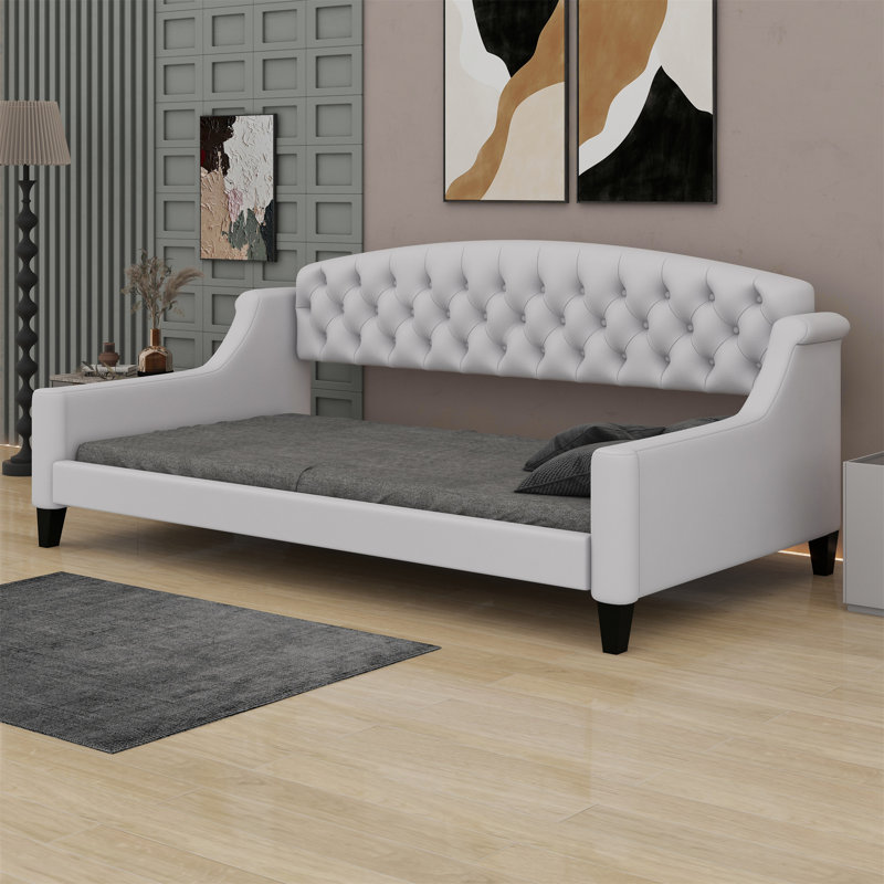 Lark Manor™ Modern Luxury Tufted Button Daybed | Wayfair