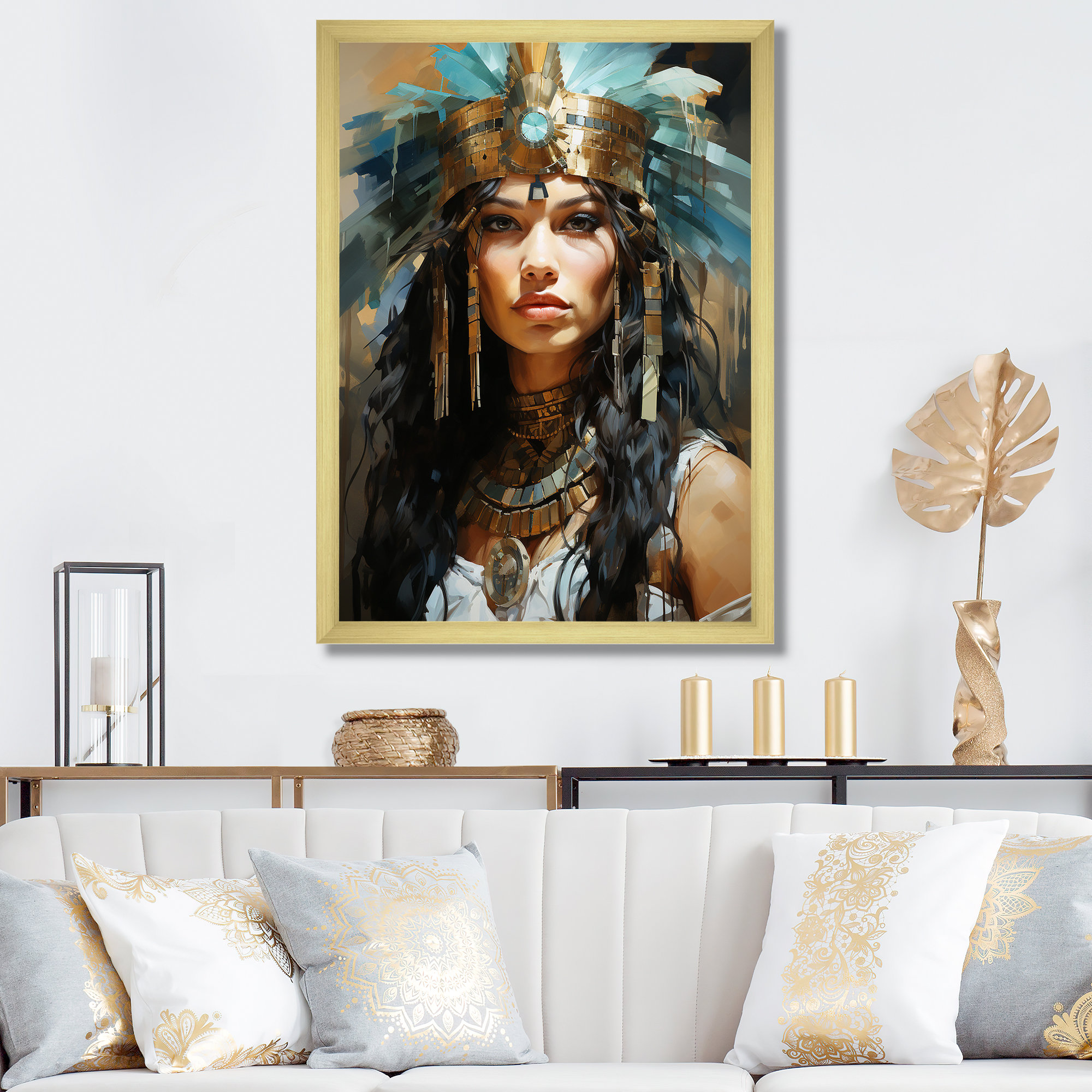 Bungalow Rose Leader Cleopatra Portrait Extremely " Leader Cleopatra ...