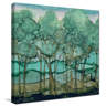 Winston Porter 'Green Tree Grove' Watercolor Painting Print on Canvas ...