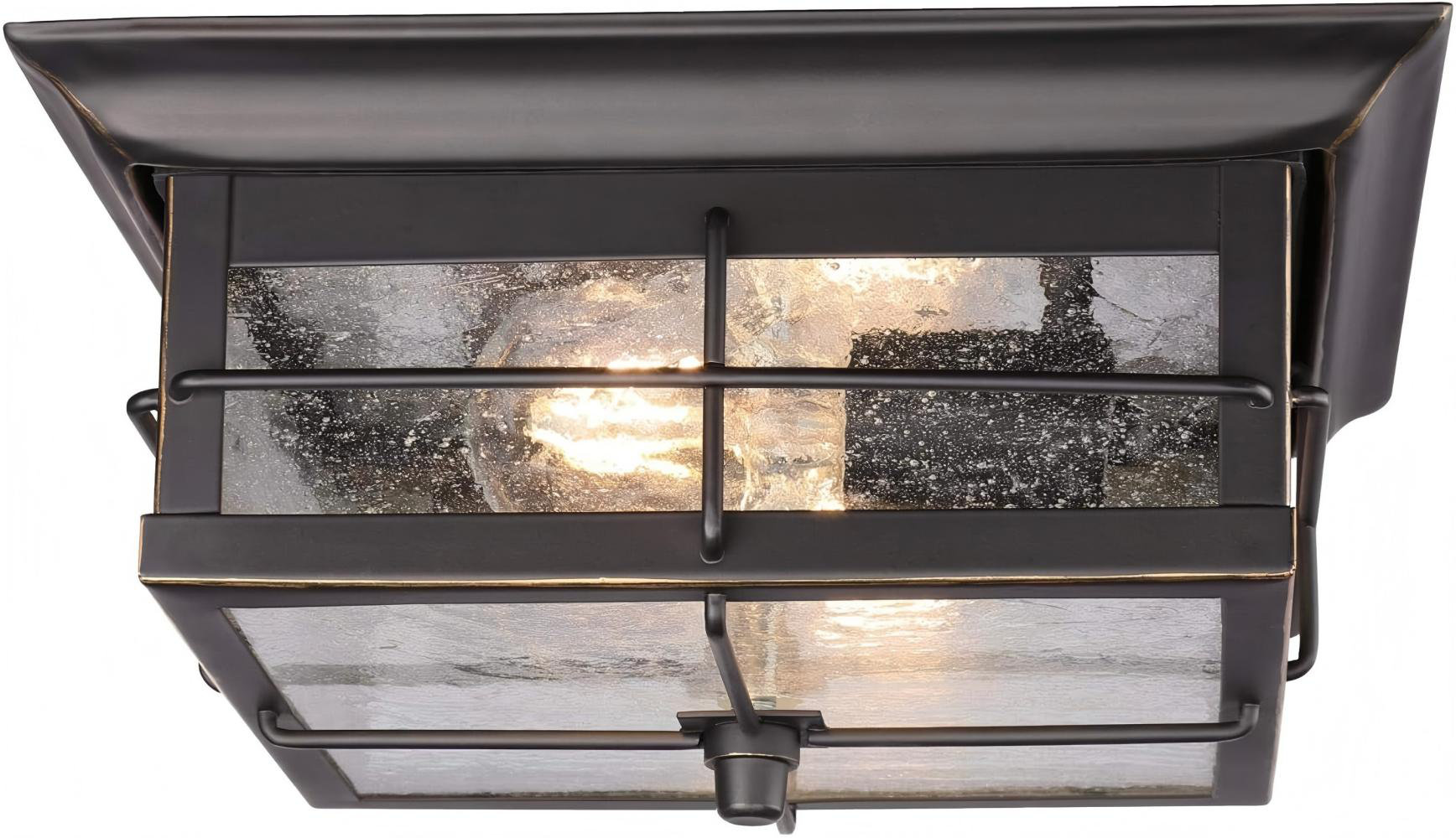 Red Barrel Studio® 2 Light Outdoor Recessed Light Fixture Glass | Wayfair
