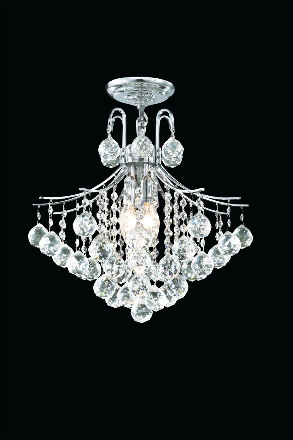 James R. Moder Cascade 4 - Light Dimmable Tiered Chandelier | Perigold