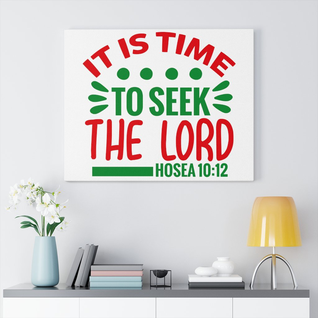 Express Your Love Gifts Scripture Canvas Seek The Lord Hosea 10:12 ...