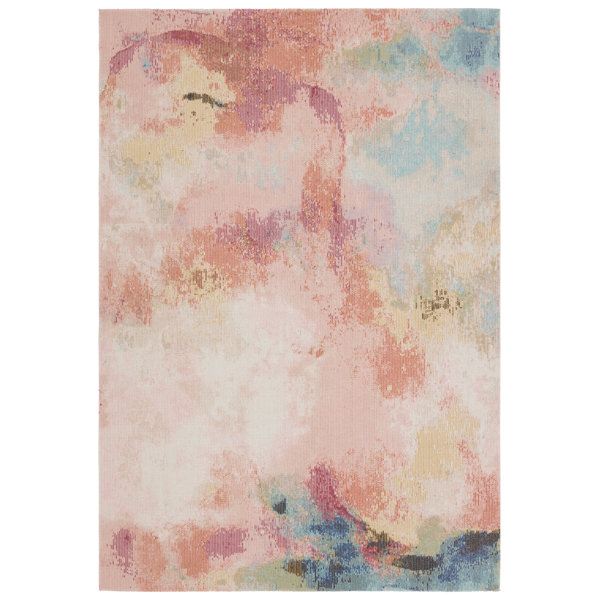 Joss & Main Lulette Abstract Rug | Wayfair
