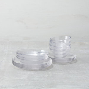 Fortessa Archie 12 Piece Glass Dinnerware Set - Service for 4 | Wayfair