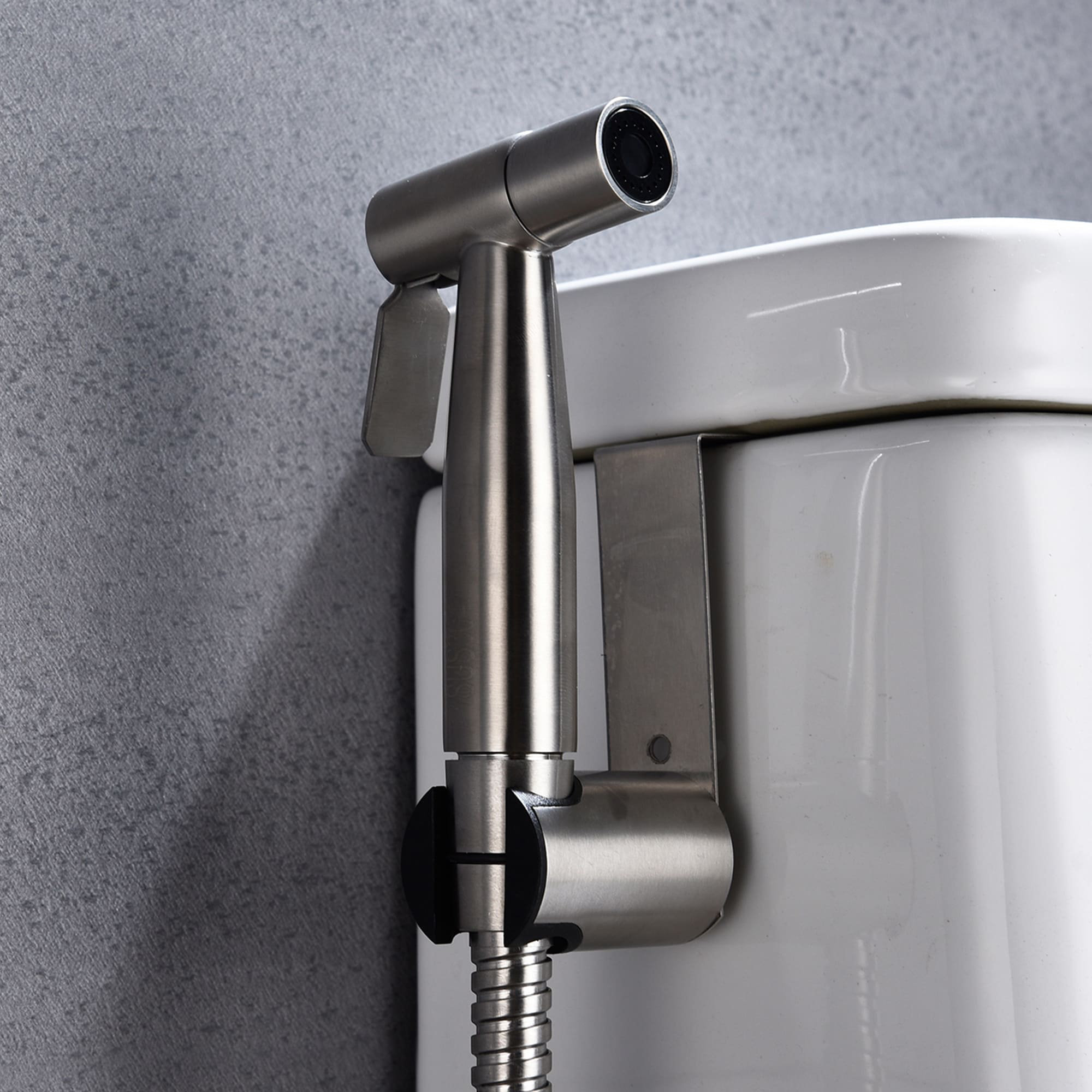 KIKO HOME Stainless Steel Single Hole Horizontal Bidet Faucet | Wayfair