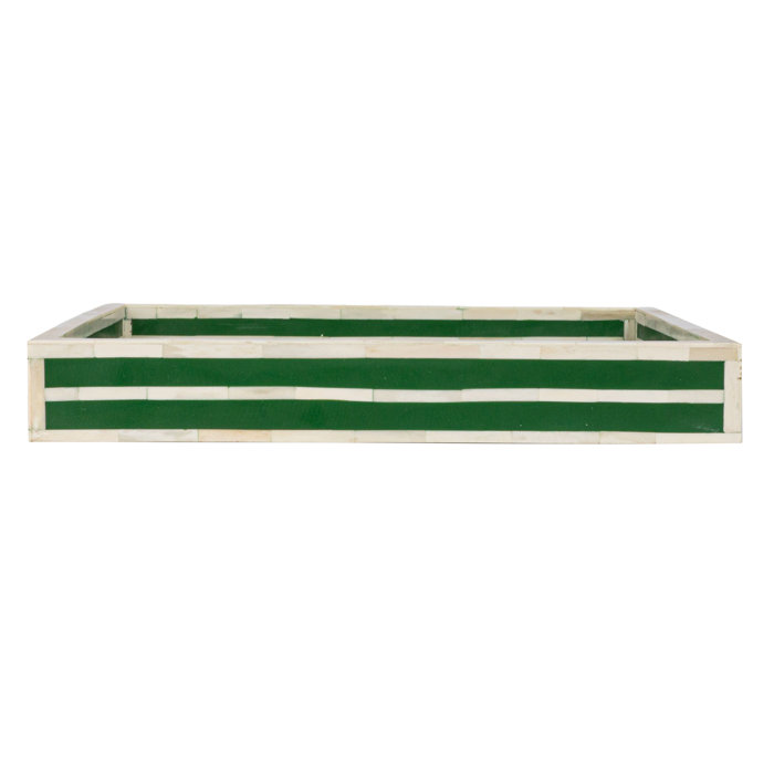 Wisteria Rectangle Resin Tray | Birch Lane