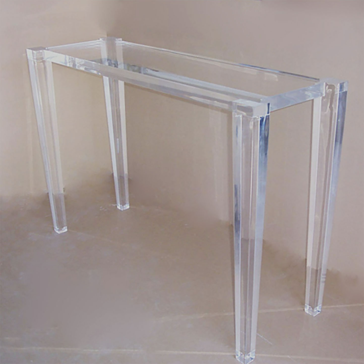 Clear Home Design Console Table | Wayfair