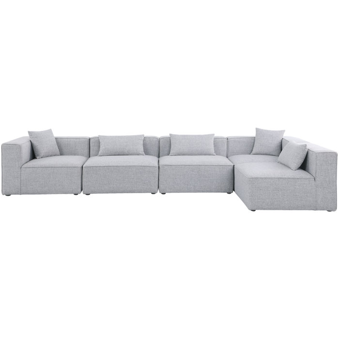 Latitude Run® Cube 5 - Piece Upholstered Sectional | Wayfair