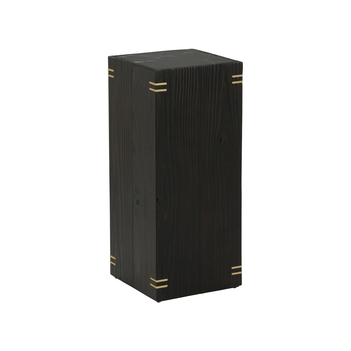 Wildwood Shou Sugi Ban Pedestal - Tall | Perigold