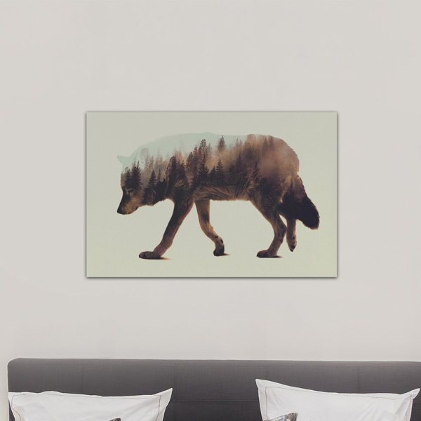 Brayden Studio® " Wolf I " by Andreas Lie & Reviews | Wayfair