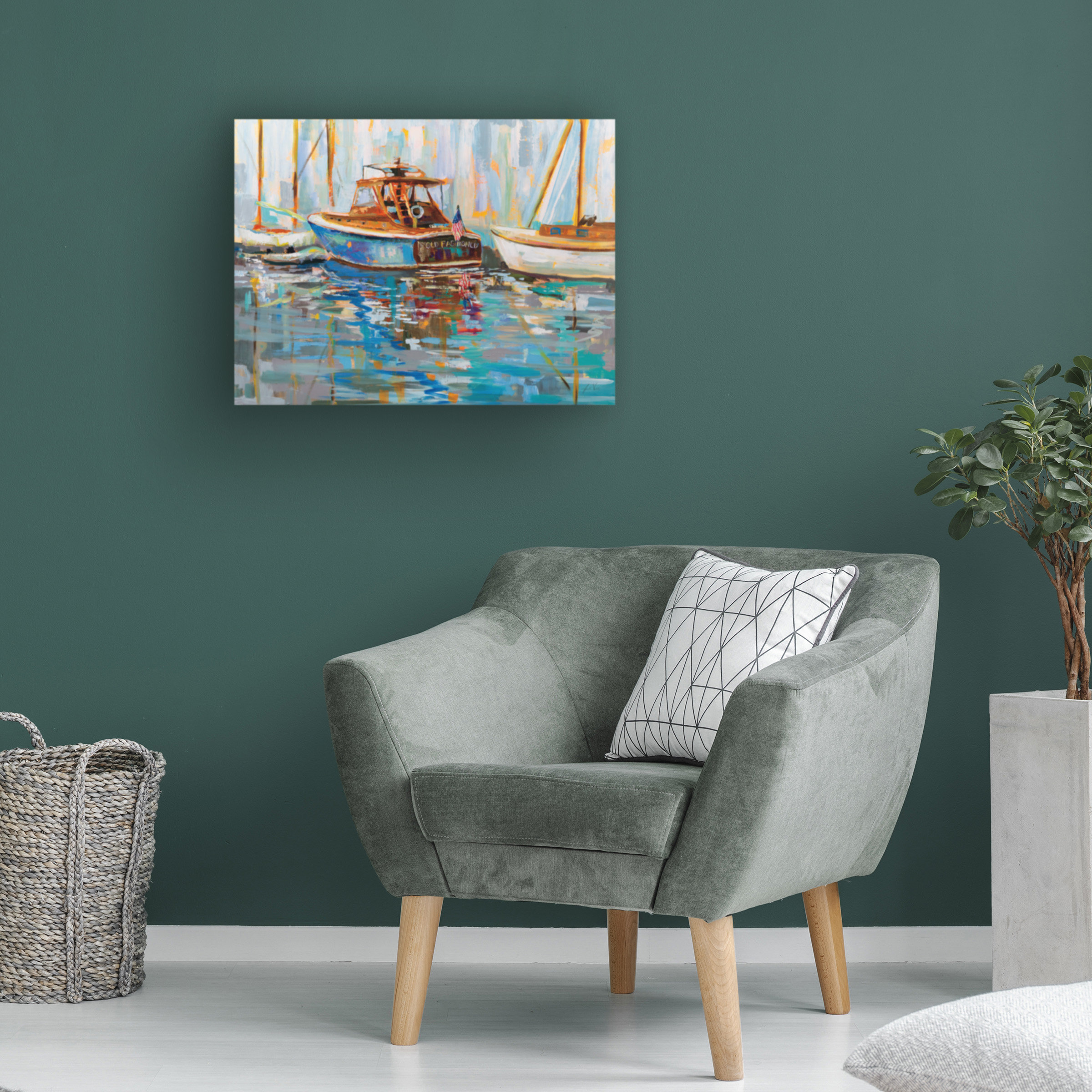 Ebern Designs Jeanette Vertentes Old Fashioned Canvas Wall Art ...