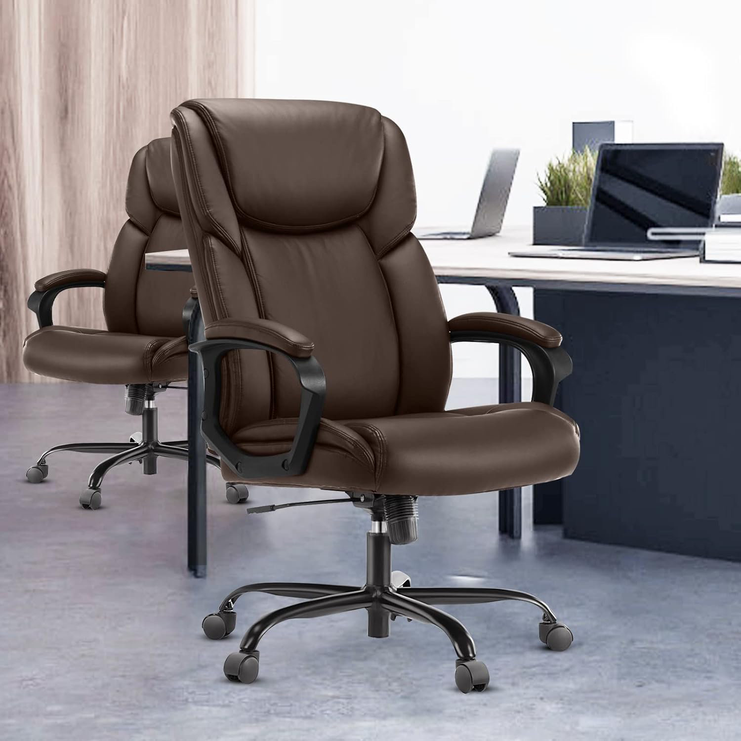 Hokku Designs Executive Office Chair - Ergonomic Home Computer Desk ...