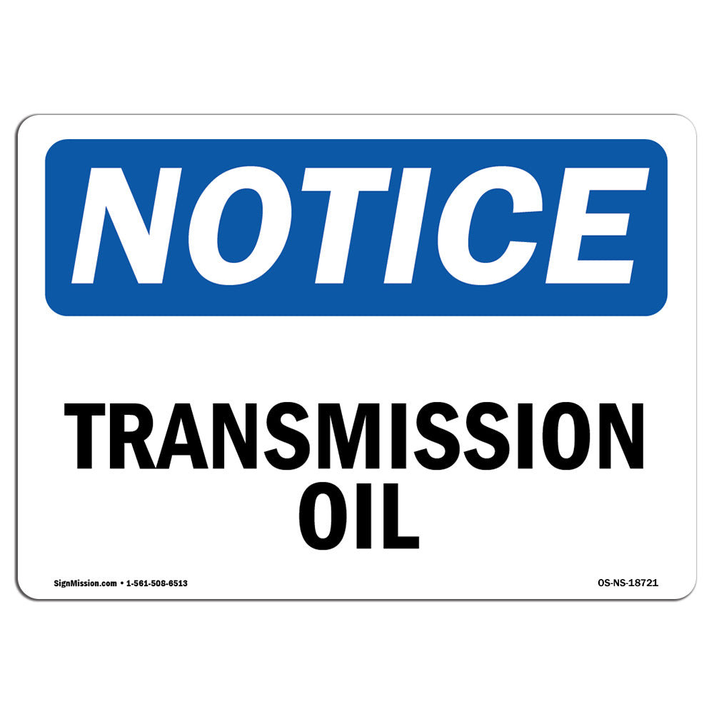 SignMission Transmission Oil Sign | Wayfair