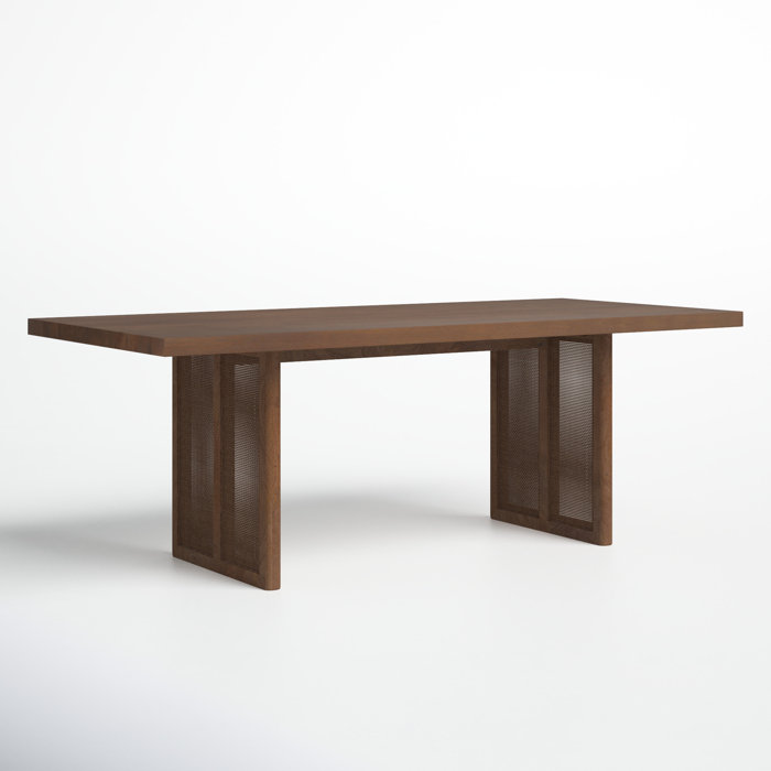 Joss & Main Cinna Solid Wood Dining Table & Reviews | Wayfair