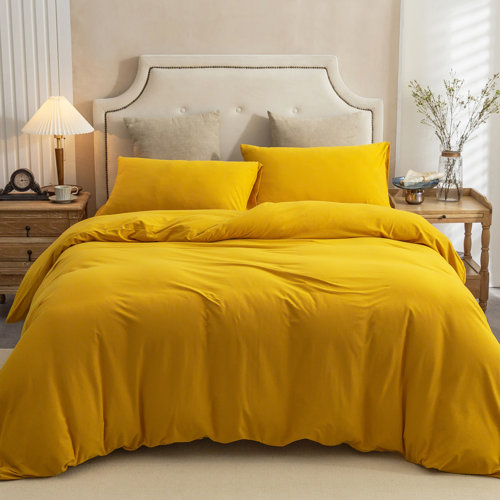Yellow & Gold Bedding You'll Love | Wayfair