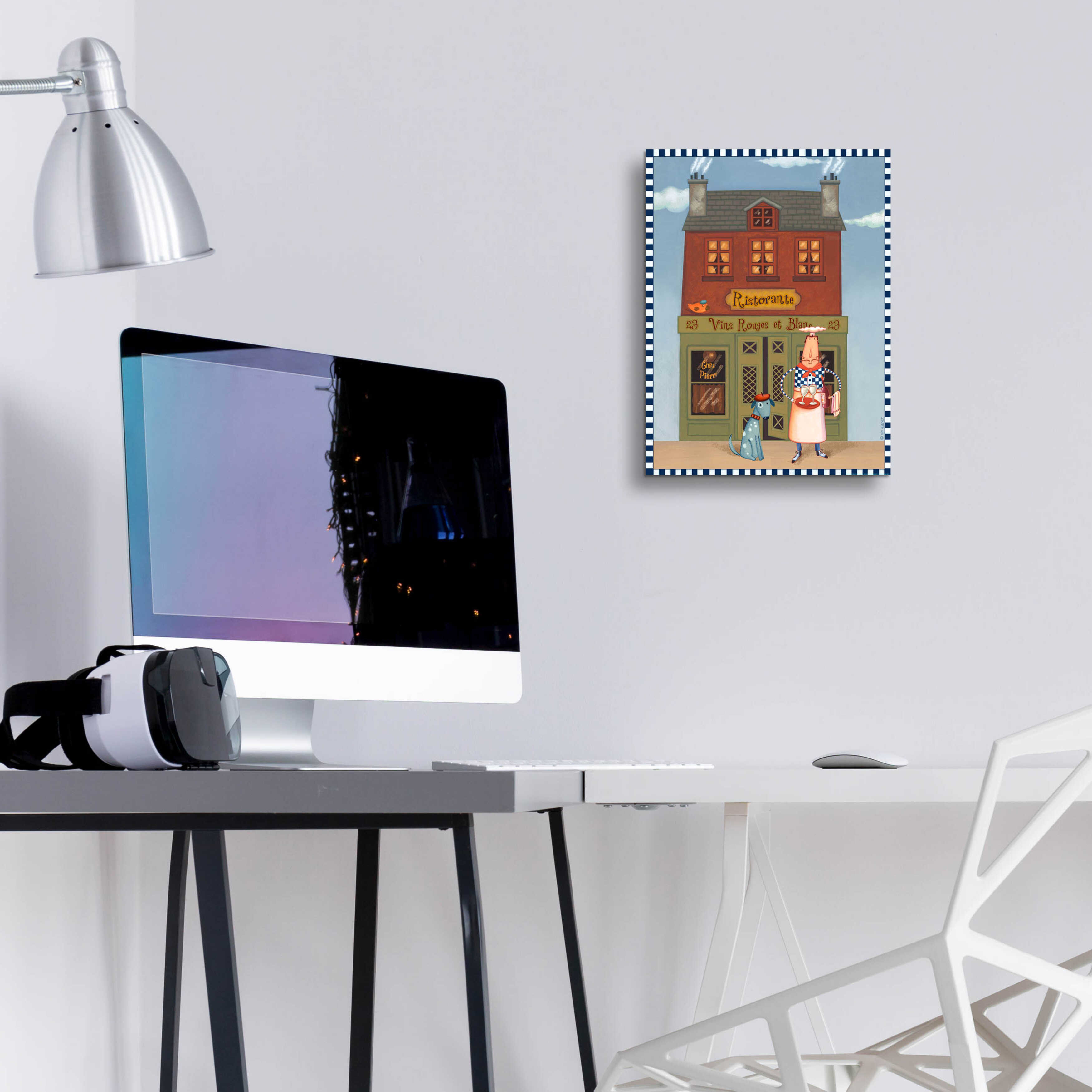 Red Barrel Studio® 'Chef 8 Ristorante' by Viv Eisner, Acrylic Glass ...