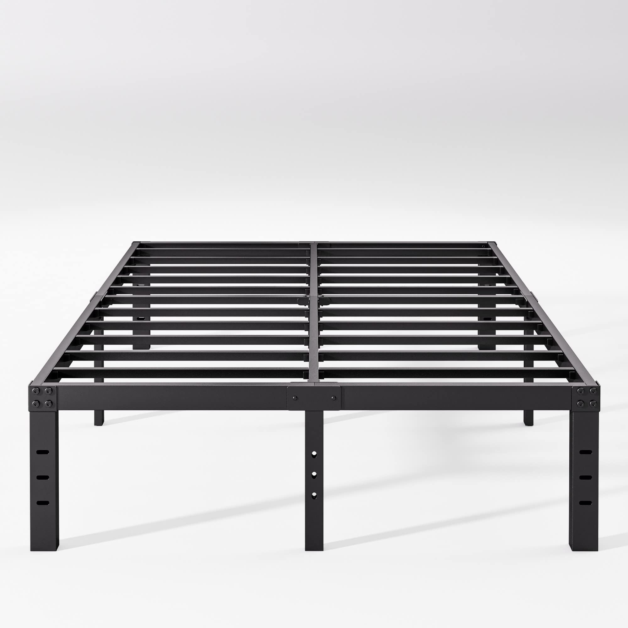 Alwyn Home 14" Full Size Heavy Duty Bed Frame, No Box Spring Required ...