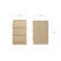 Alpen Home Kascha 3 Drawer Bedside Table & Reviews | Wayfair.co.uk