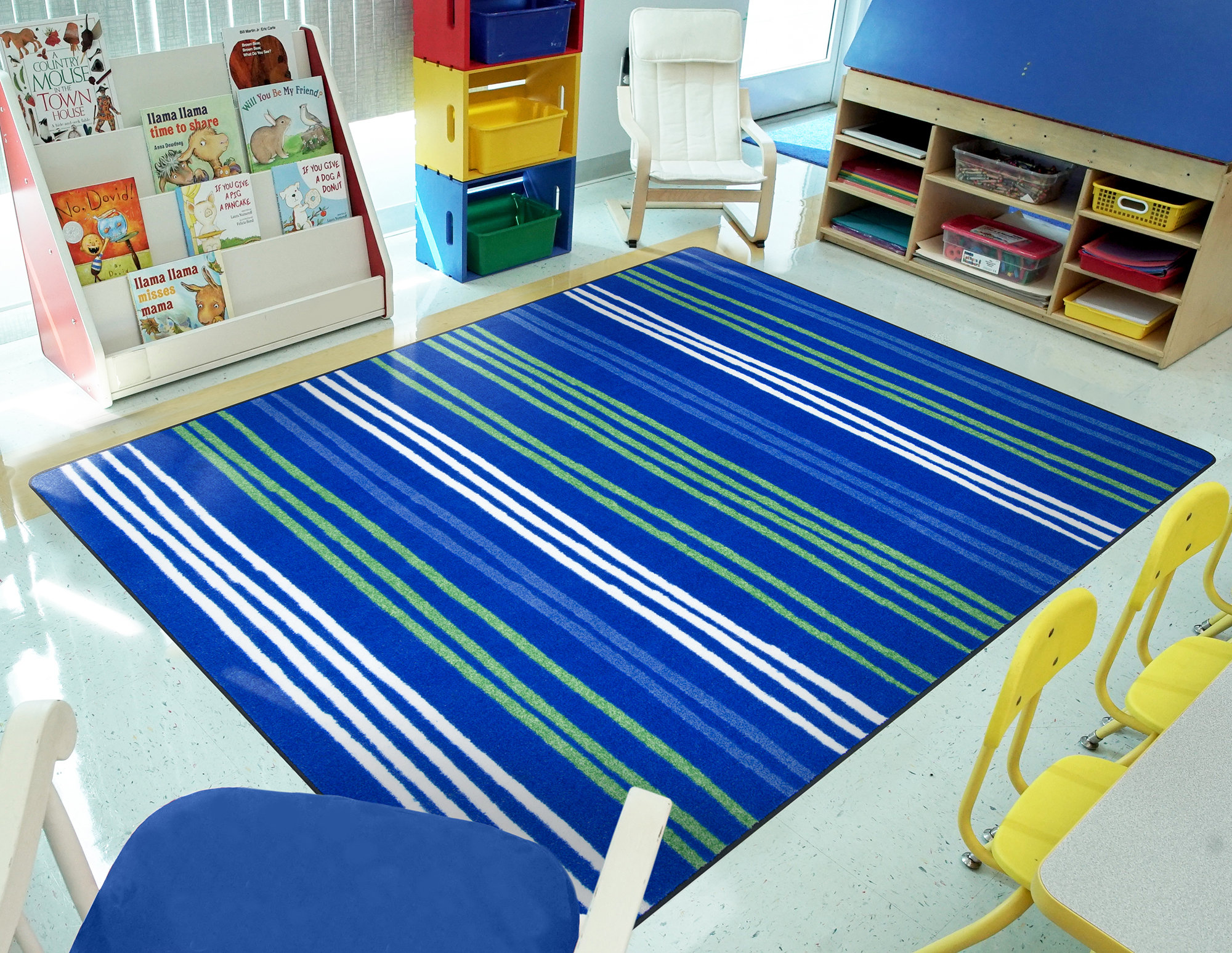 Joy Carpets All Lined Up Area Rug | Wayfair