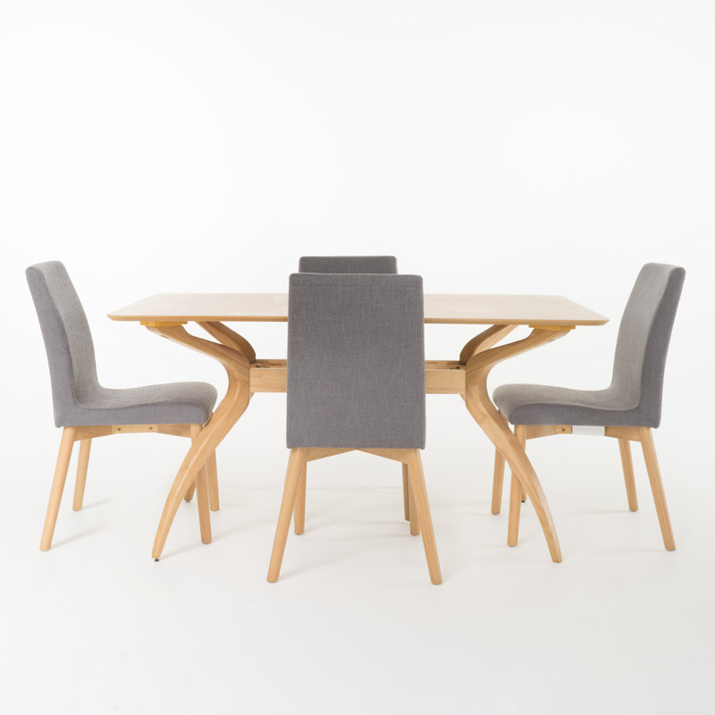 George Oliver Babala 5 - Piece Dining Set & Reviews | Wayfair