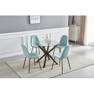 5 Piece Round Kitchen & Dining Room Sets & Tables You'll Love | Wayfair