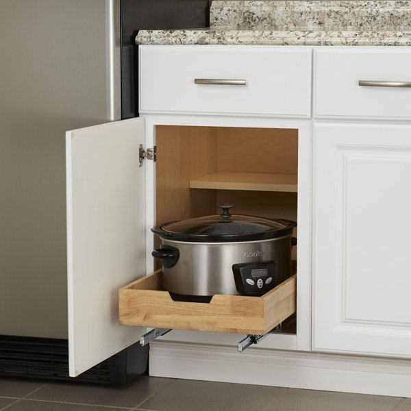 Rebrilliant Eliany Wood Pull Out Drawer & Reviews | Wayfair