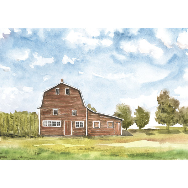 Brambly Cottage Farm 2 - Wrapped Canvas Art Prints | Wayfair.co.uk