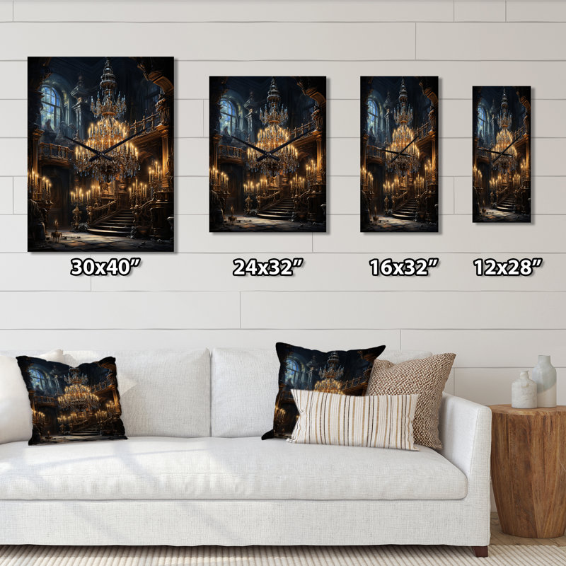 baroque designs clock