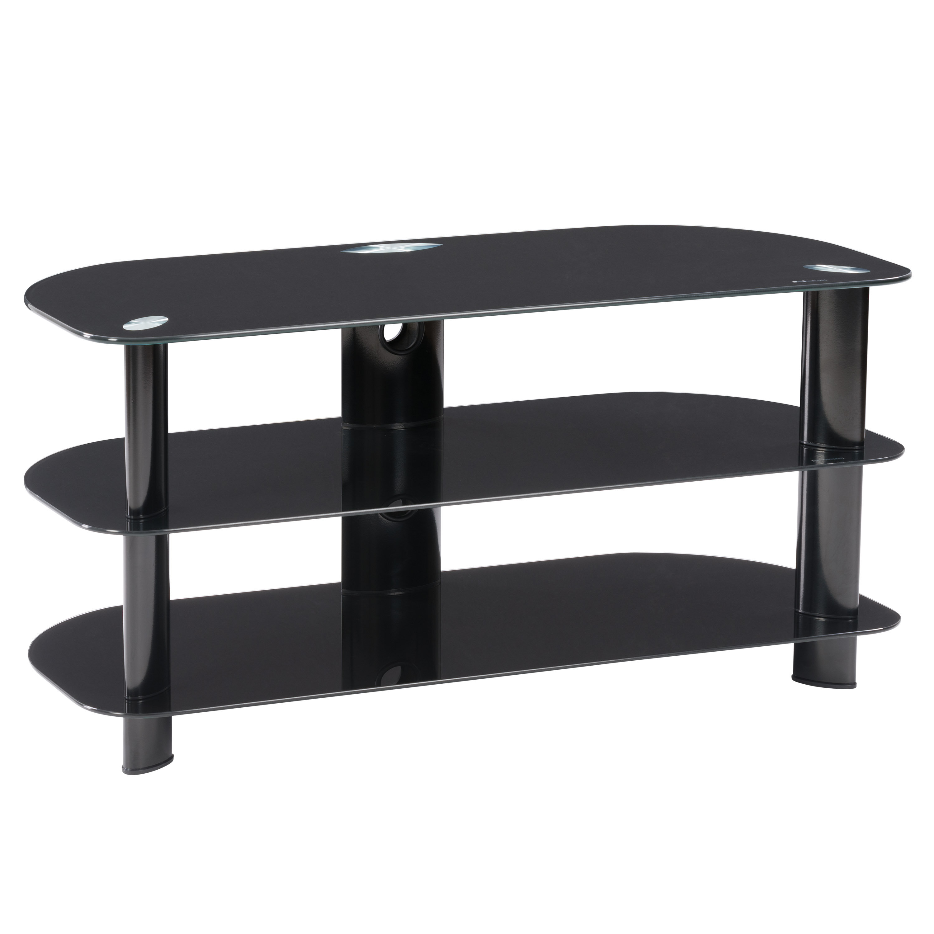 Latitude Run® Baxley 40'' Glass Media Console & Reviews | Wayfair