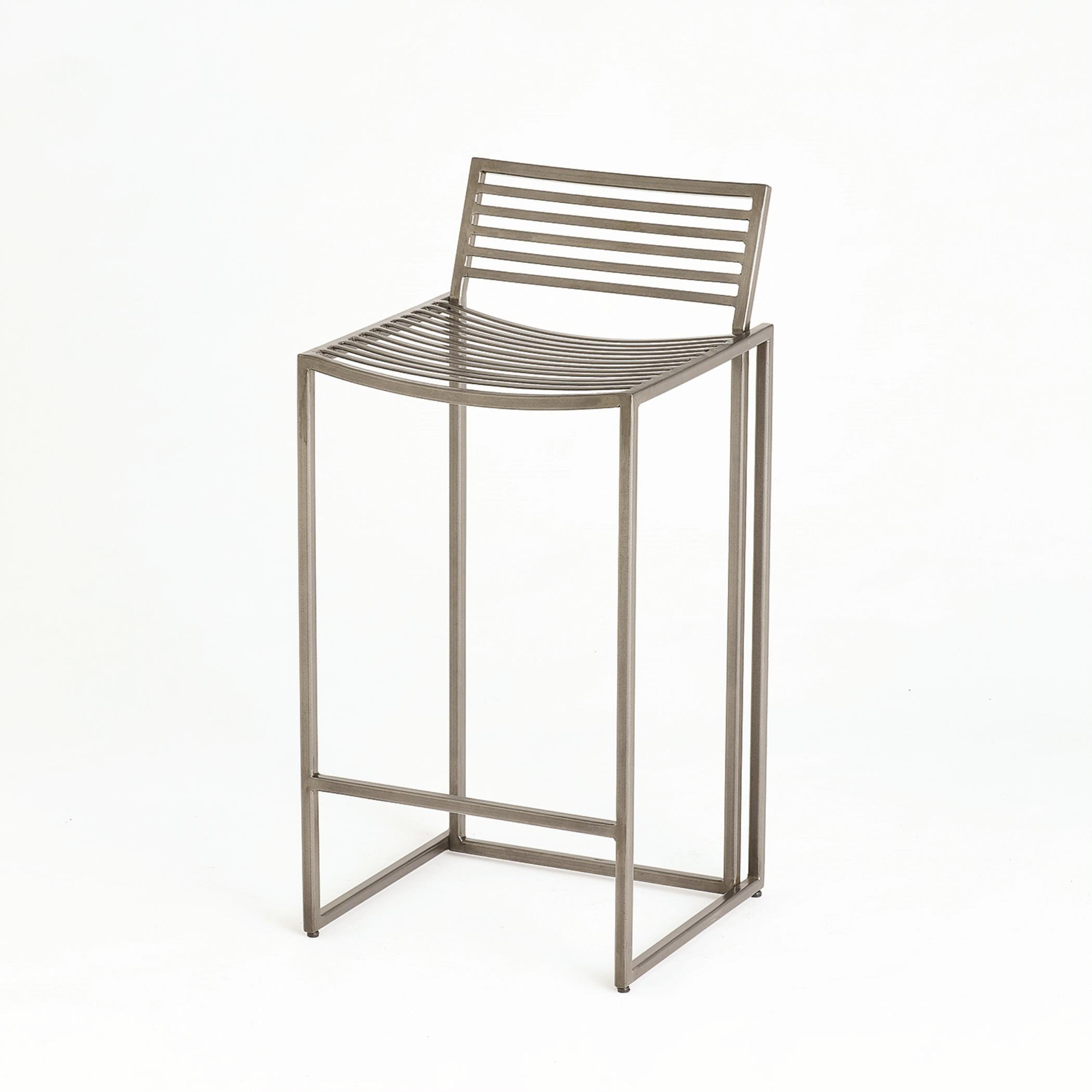 Signature III Slat Counter Stool-Forest Black | Wayfair