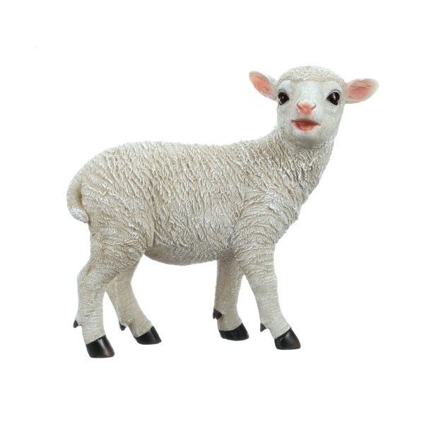 Design Toscano Yorkshire Standing Lamb Statue & Reviews | Wayfair