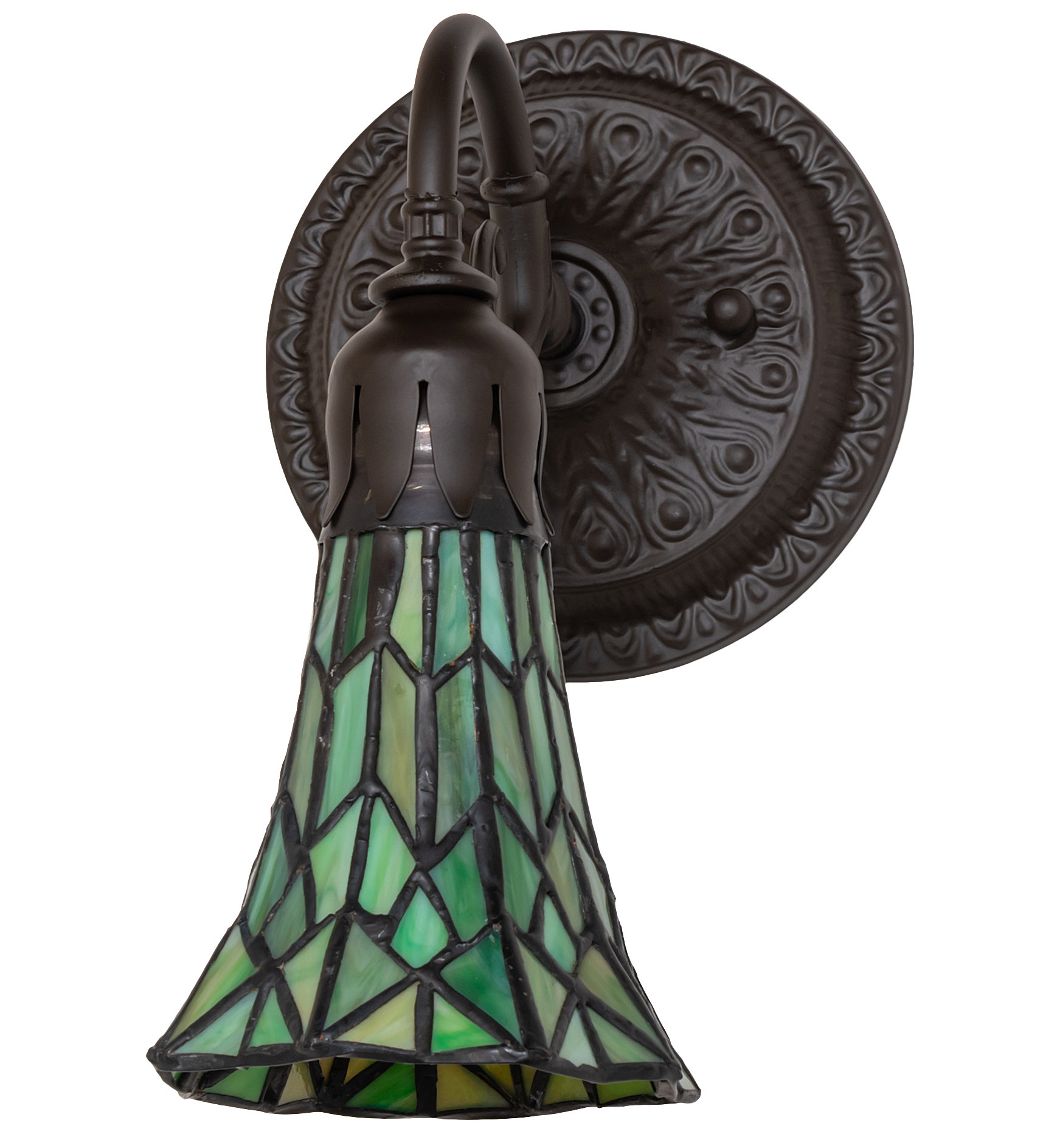 Bloomsbury Market Gazon Steel Metal Armed Wall Sconce | Wayfair