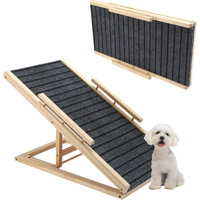 VIVOHOME Destar Wooden Adjustable 40.94" Pet Ramp | Wayfair