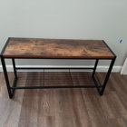 Union Rustic Stamey Storage Bench & Reviews | Wayfair