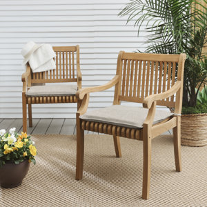 Beachcrest Home™ Macaire Indoor/Outdoor Sunbrella Chair Pad & Reviews ...