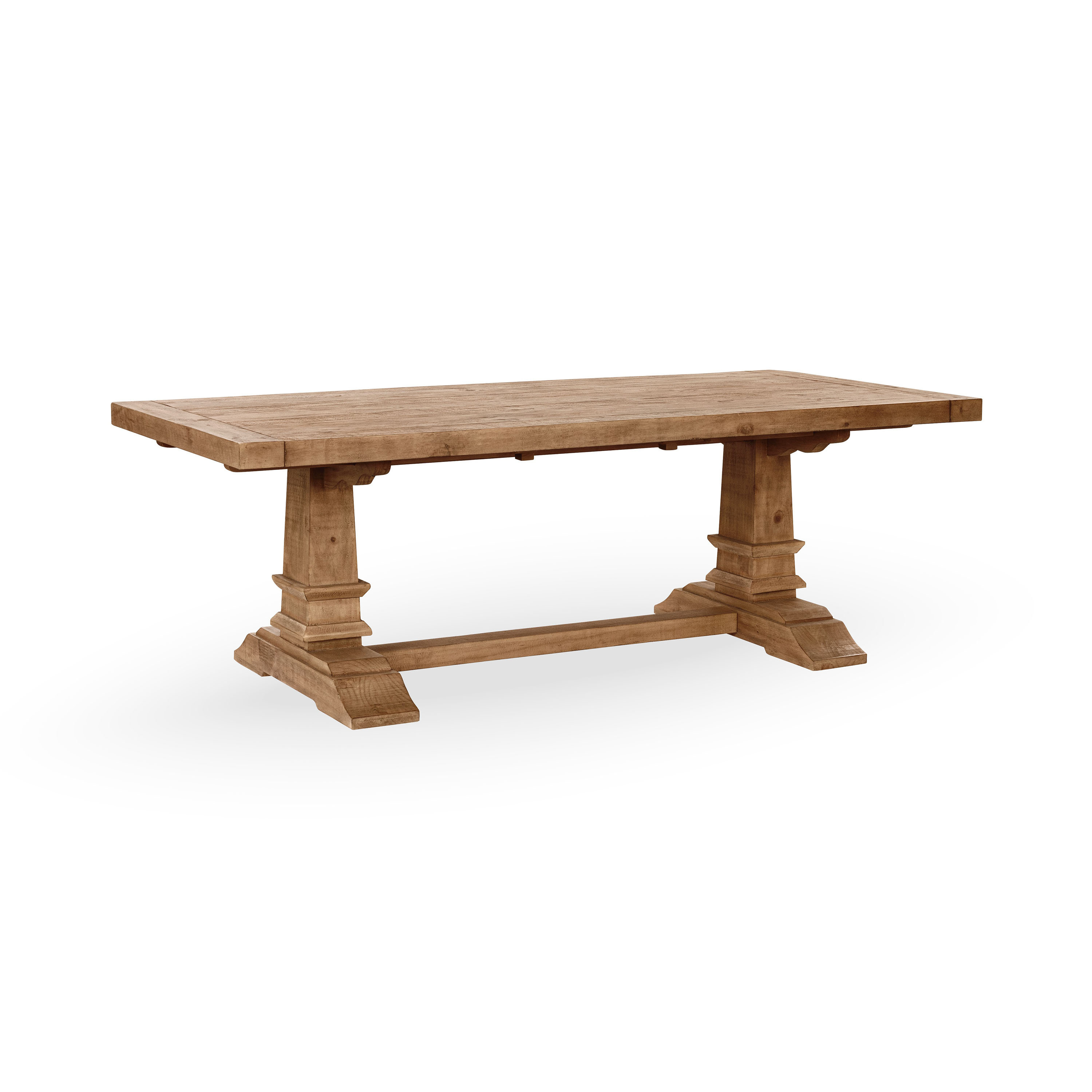 Birch Lane™ Vienna Extendable Reclaimed Pine Wood Dining Table ...